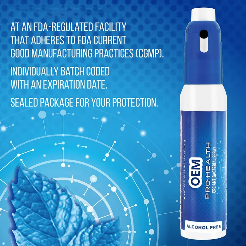 Alcohol-Free CPC Mist - Lidercare