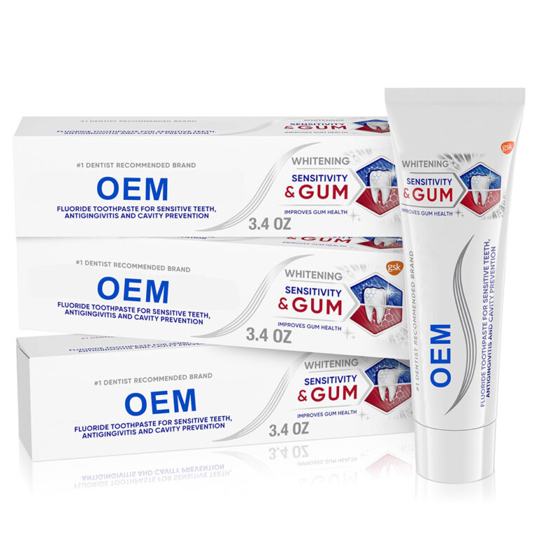 Private Label Whitening Toothpaste Contract Manufacturer