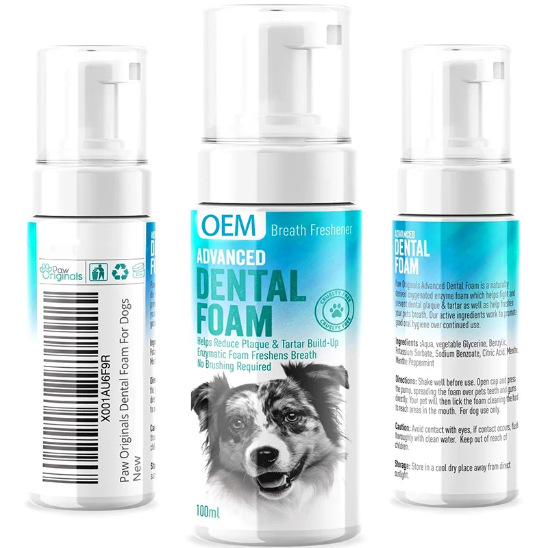 Dog Dental Foam - Lidercare