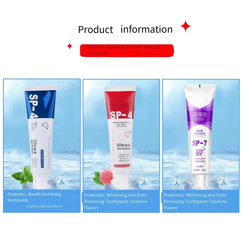 Probiotic Whitening Toothpaste - Lidercare