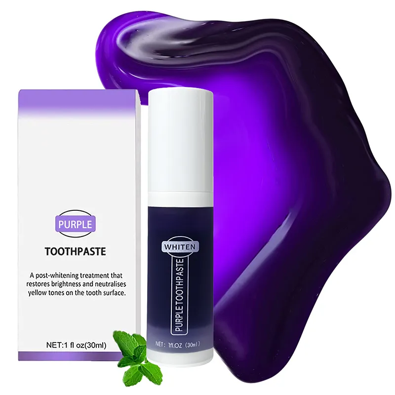 Purple toothpaste - Lidercare