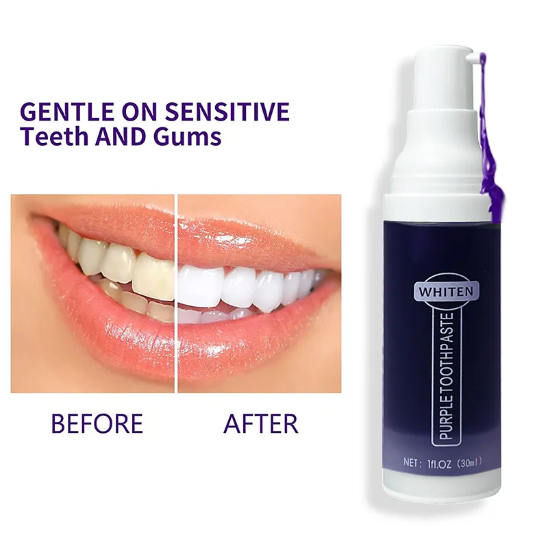 Purple toothpaste - Lidercare