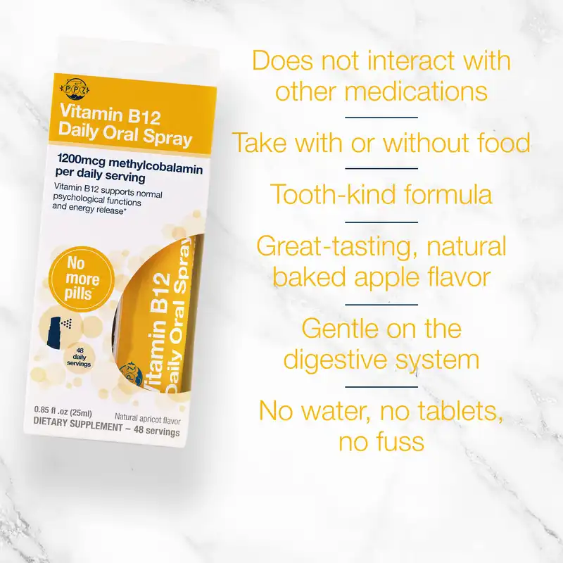 Vitamin B12 Oral Spray - Lidercare