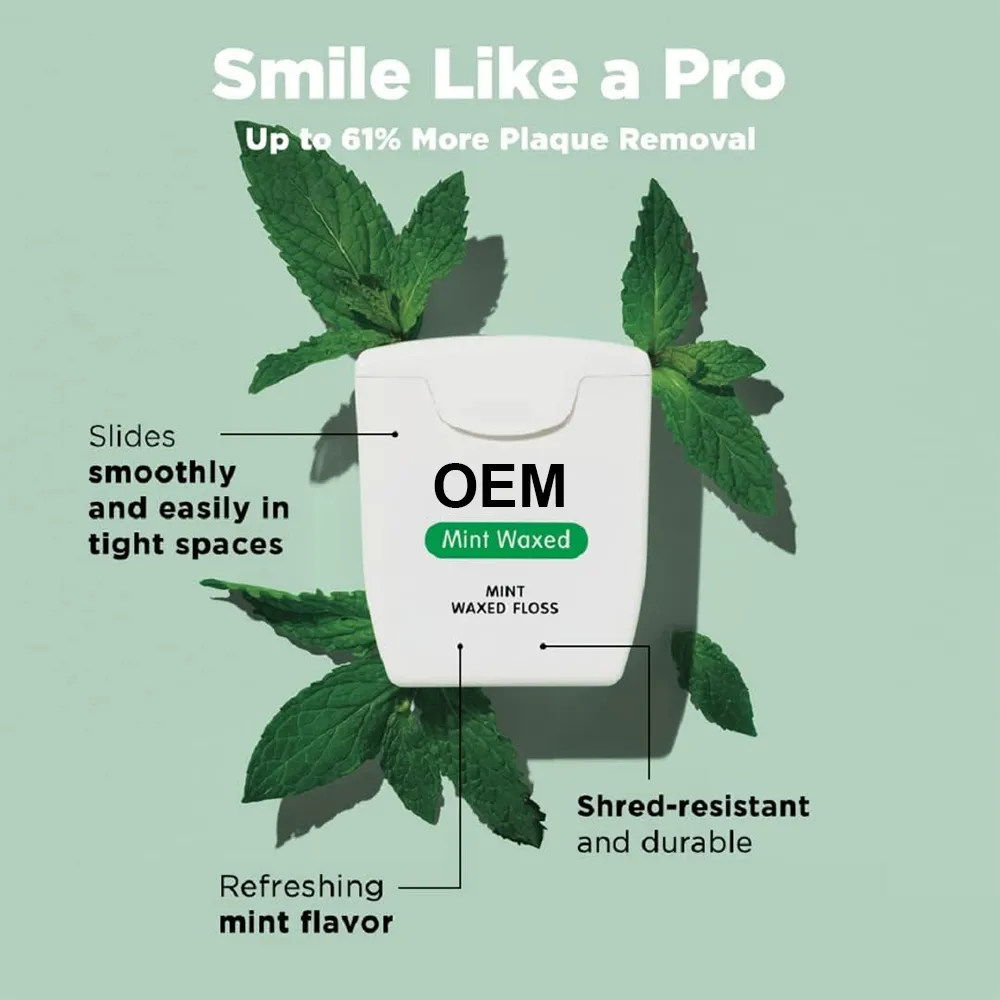 Waxed Dental Floss - Lidercare